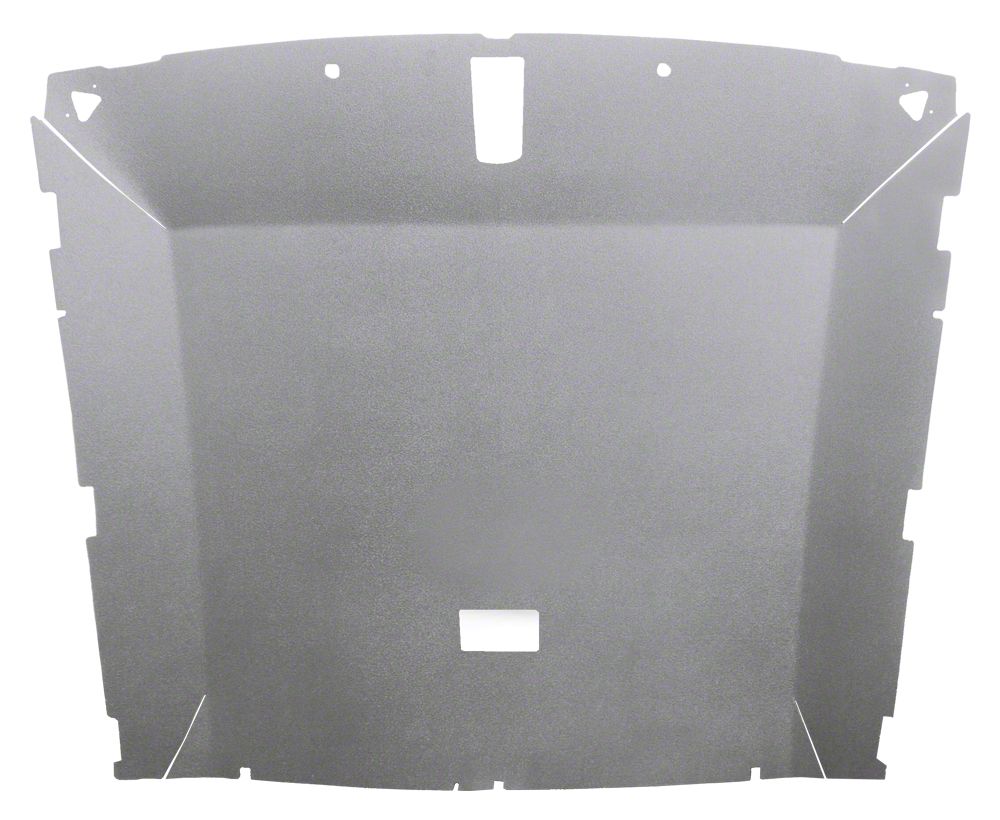 Mustang ABS Plastic Molded Headliner; Uncovered (79-84 Mustang Coupe w ...