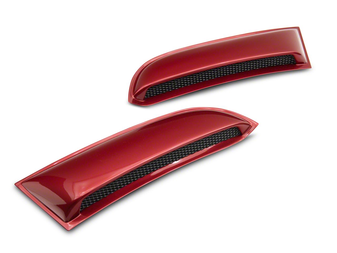 Mustang ABS Side Scoops; Pre-Painted (05-09 Mustang) - Free Shipping