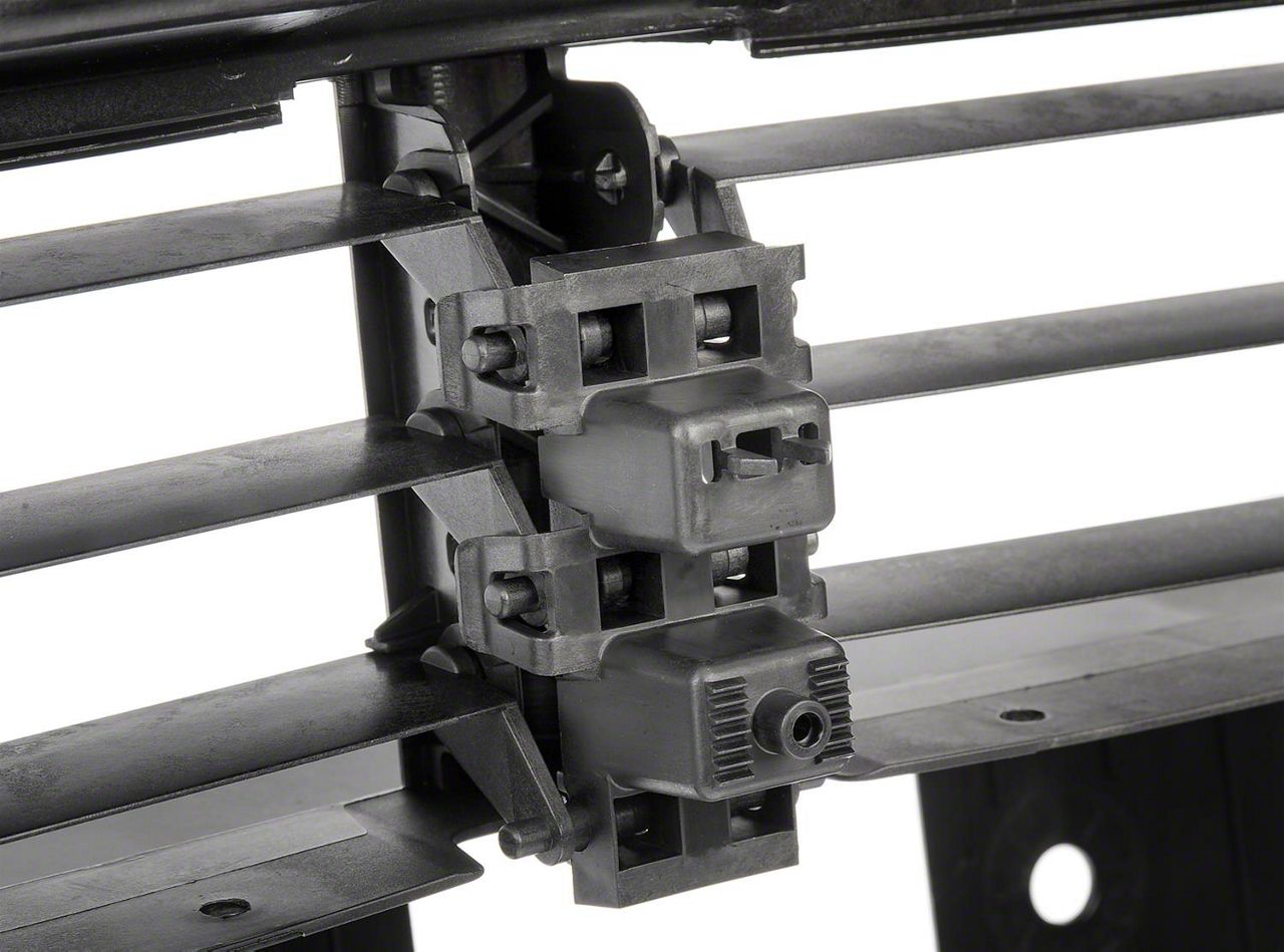 Mustang Active Grille Shutter with Motor (15-19 Mustang) - Free Shipping