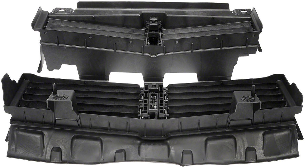 Mustang Active Grille Shutter with Motor (15-19 Mustang) - Free Shipping