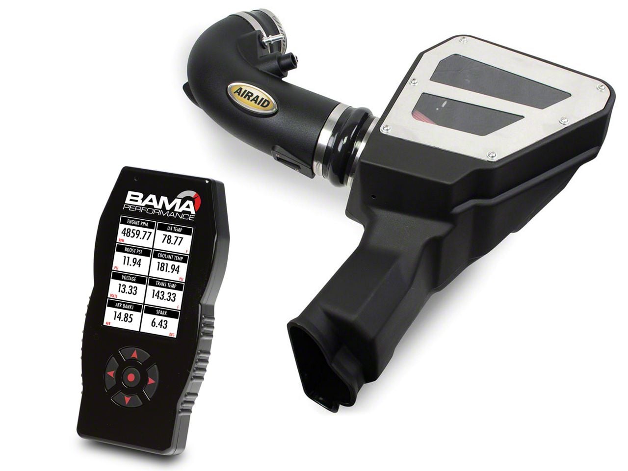 Mustang Airaid MXP Series Cold Air Intake with SynthaFlow Oiled Filter ...