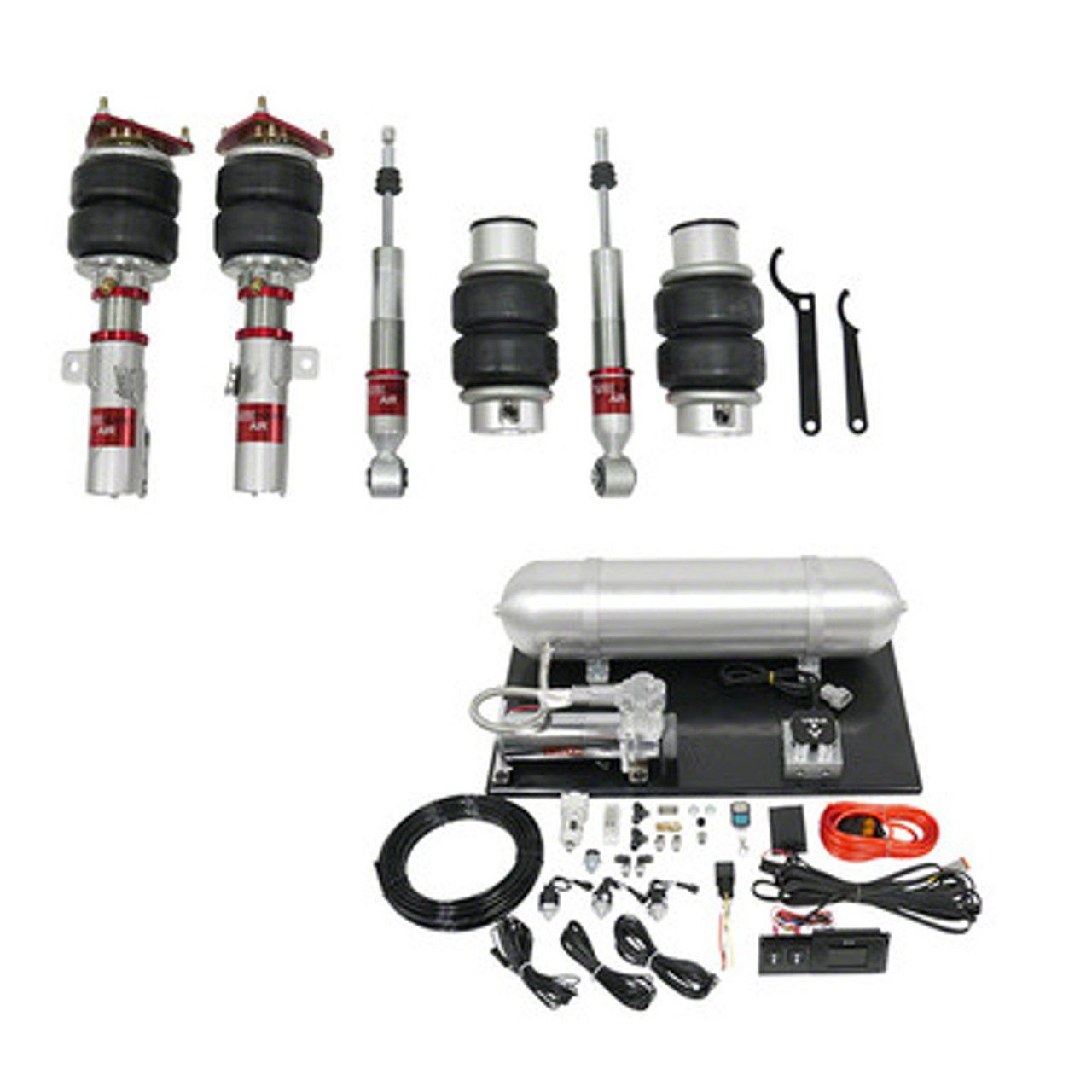 Mustang AirPlus Air Struts with VERA Element Management (05-14 Mustang ...