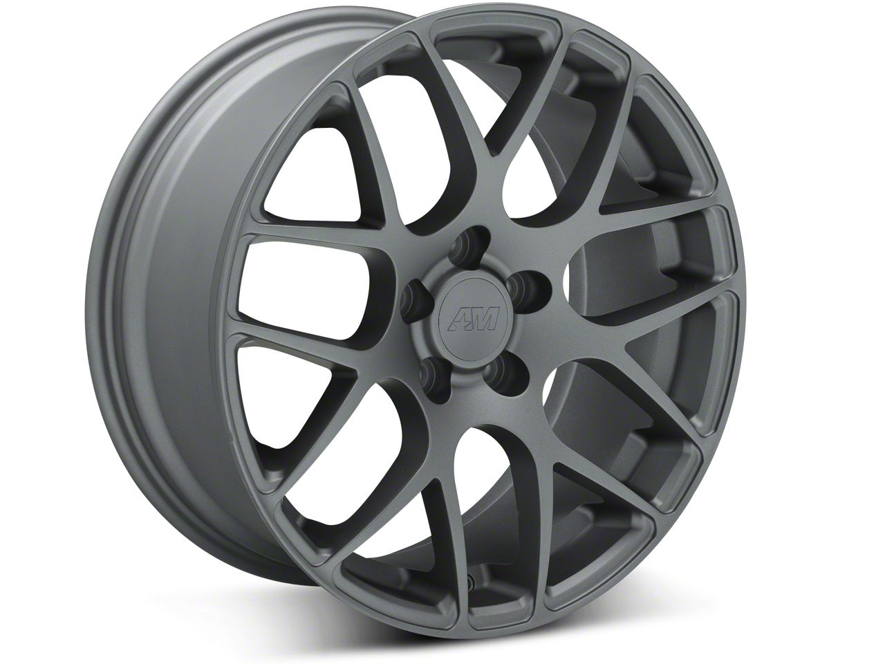 Mustang 19x8.5 AMR Wheel & Lionhart All-Season LH-Five Tire Package (15 ...