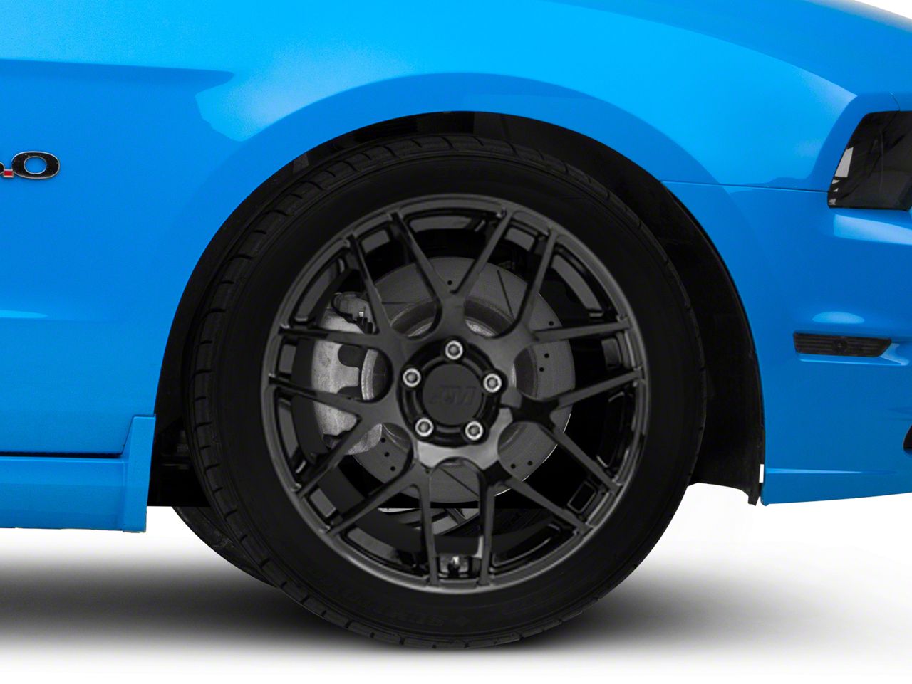 Mustang 19x8.5 AMR Wheel & Lexani High Performance LX-Twenty Tire ...