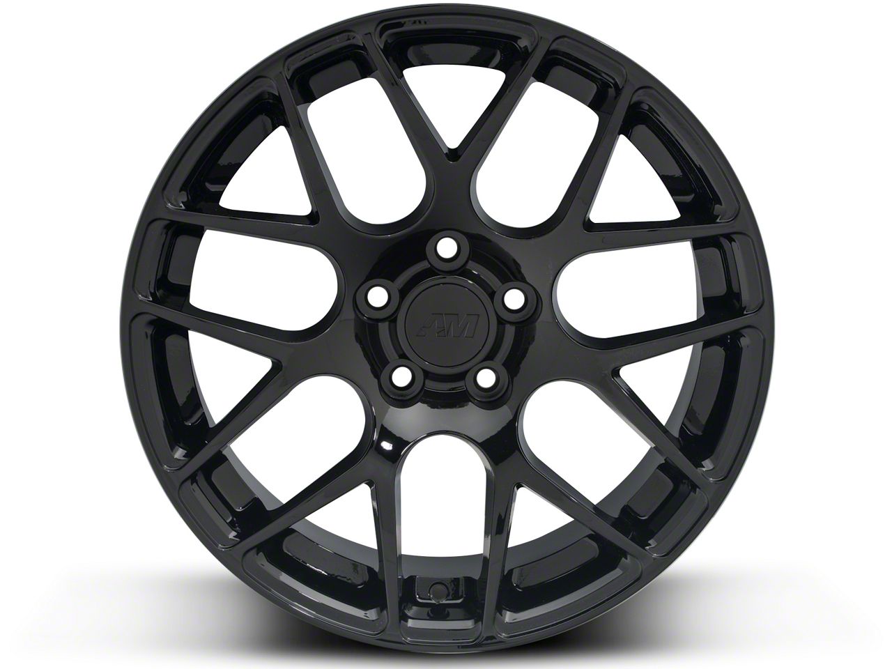 Mustang 19x8.5 AMR Wheel & Lionhart All-Season LH-Five Tire Package (15 ...