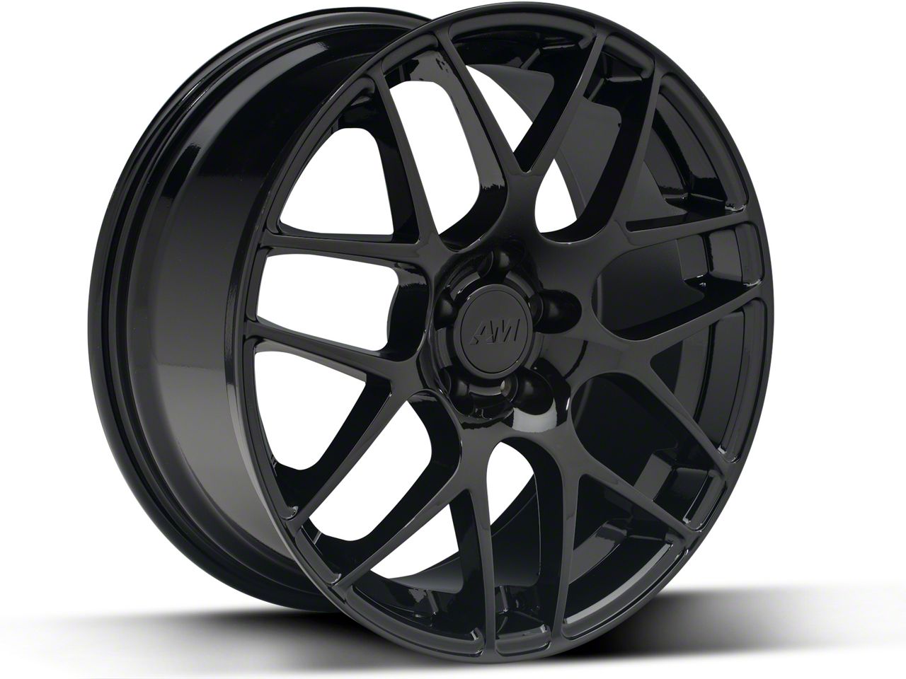Mustang 19x8.5 AMR Wheel & Lionhart All-Season LH-Five Tire Package (15 ...