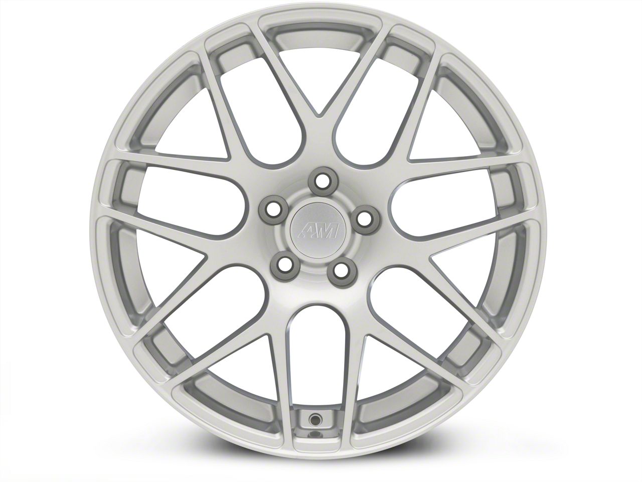 Mustang AMR Silver Wheel; 19x8.5; 30mm Offset (10-14 Mustang) - Free ...