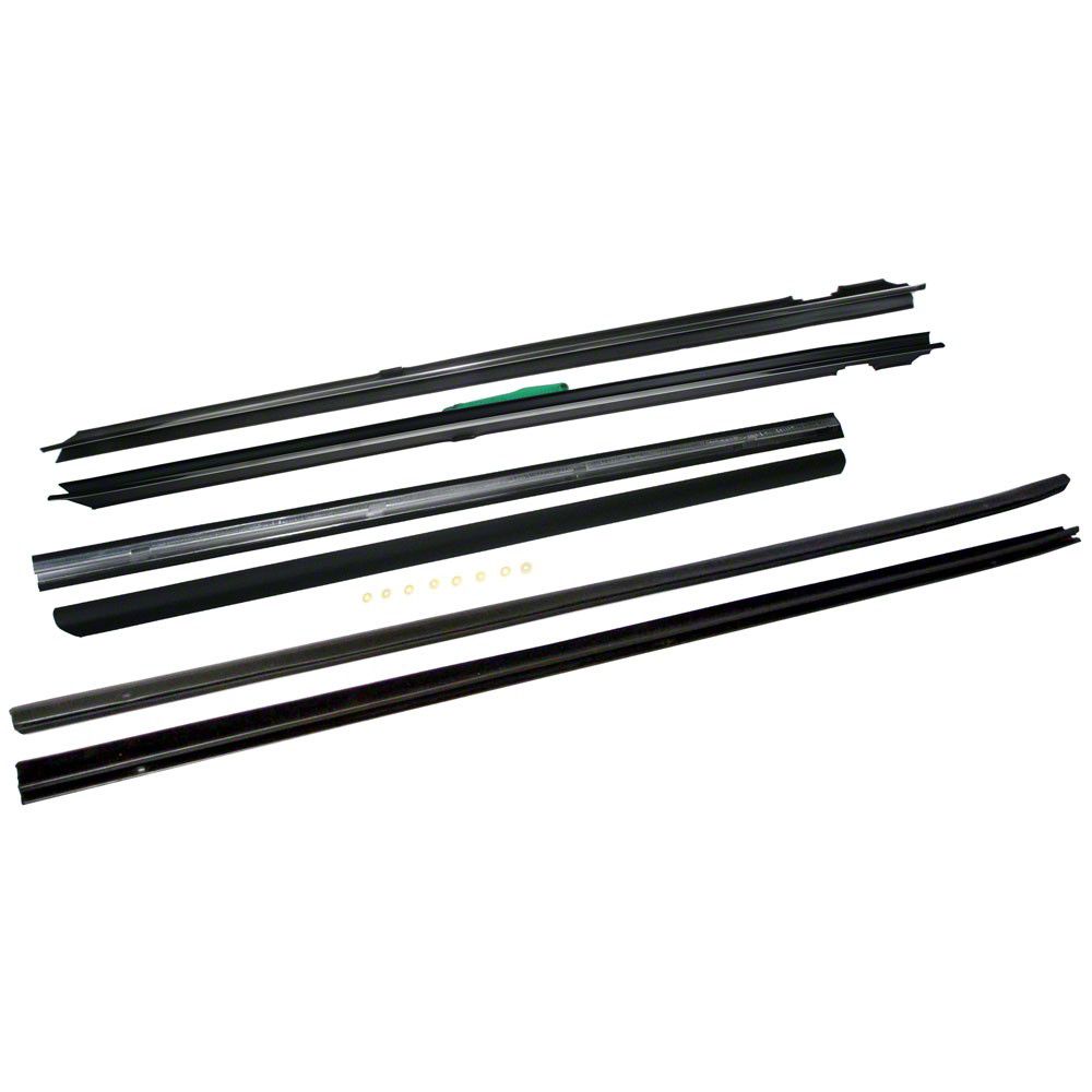 Mustang Belt Weatherstrip Kit with Door Moldings (88-93 Mustang Coupe ...