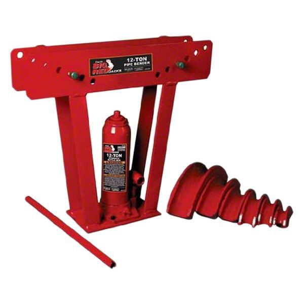 Universal AM Big Red Hydraulic Pipe Tube Bender; 12-Ton Capacity - Free ...
