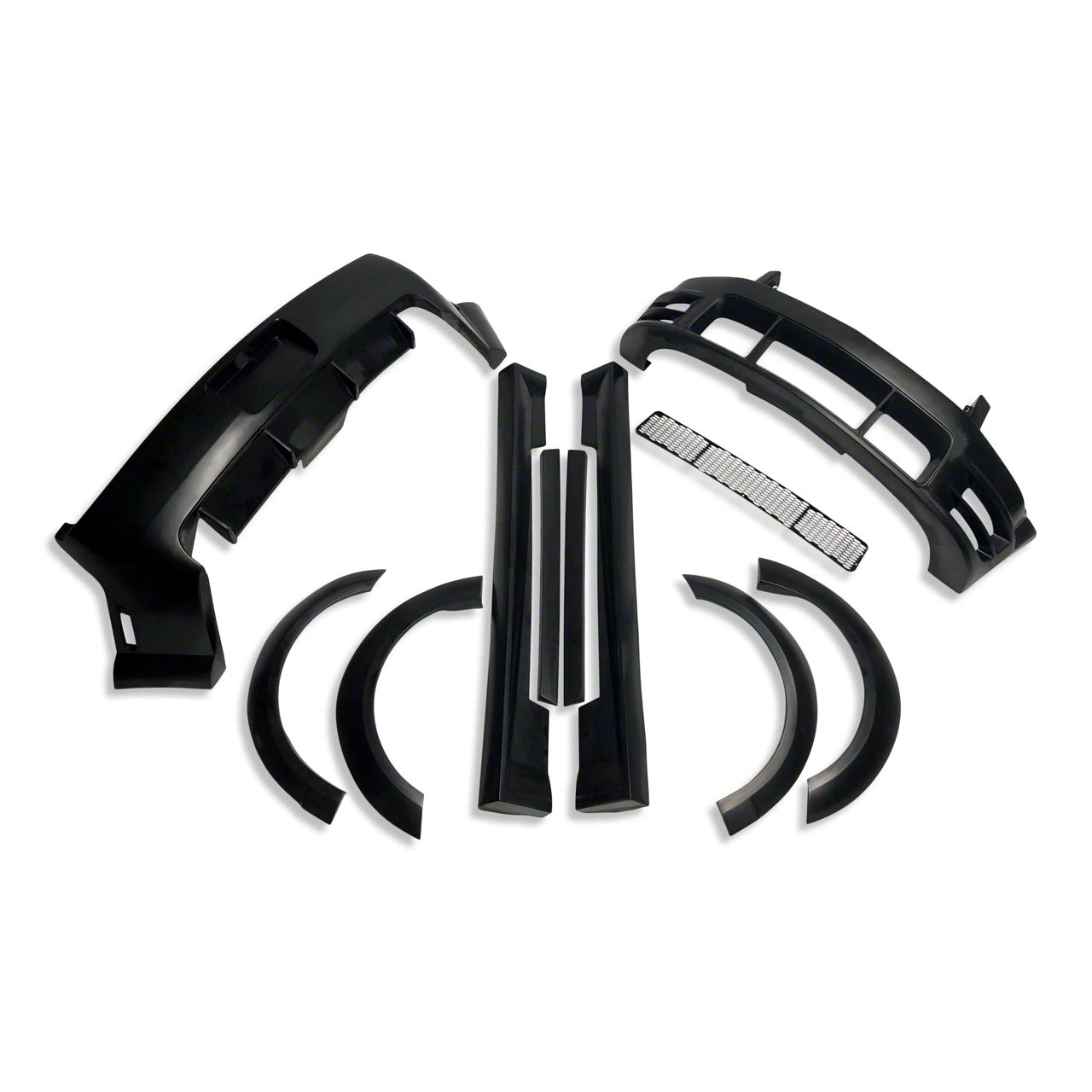 Mustang Boy Racer Body Kit; Unpainted (05-09 Mustang GT) - Free Shipping