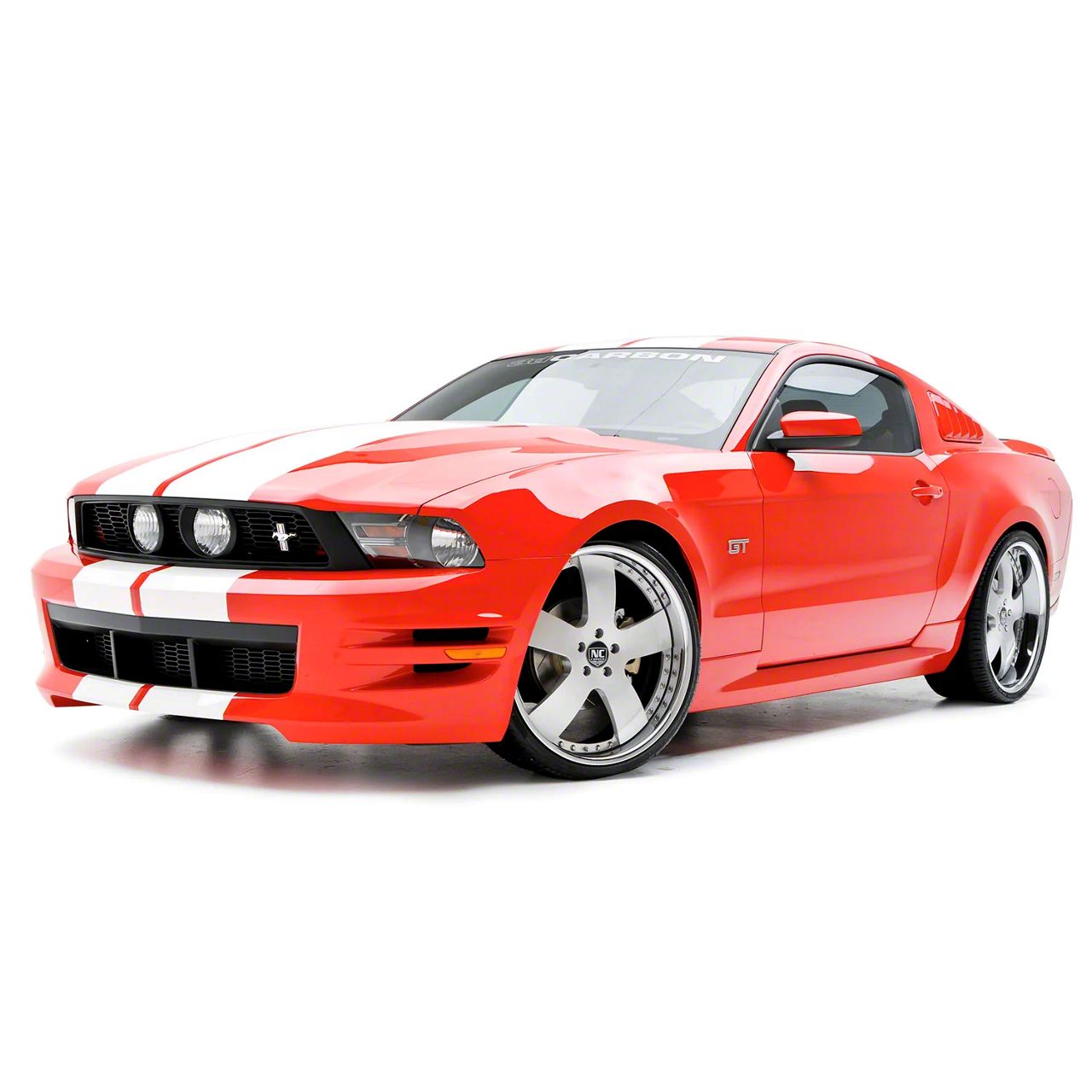 Mustang Boy Racer Ground Effects Kit; Unpainted (10-12 Mustang GT ...