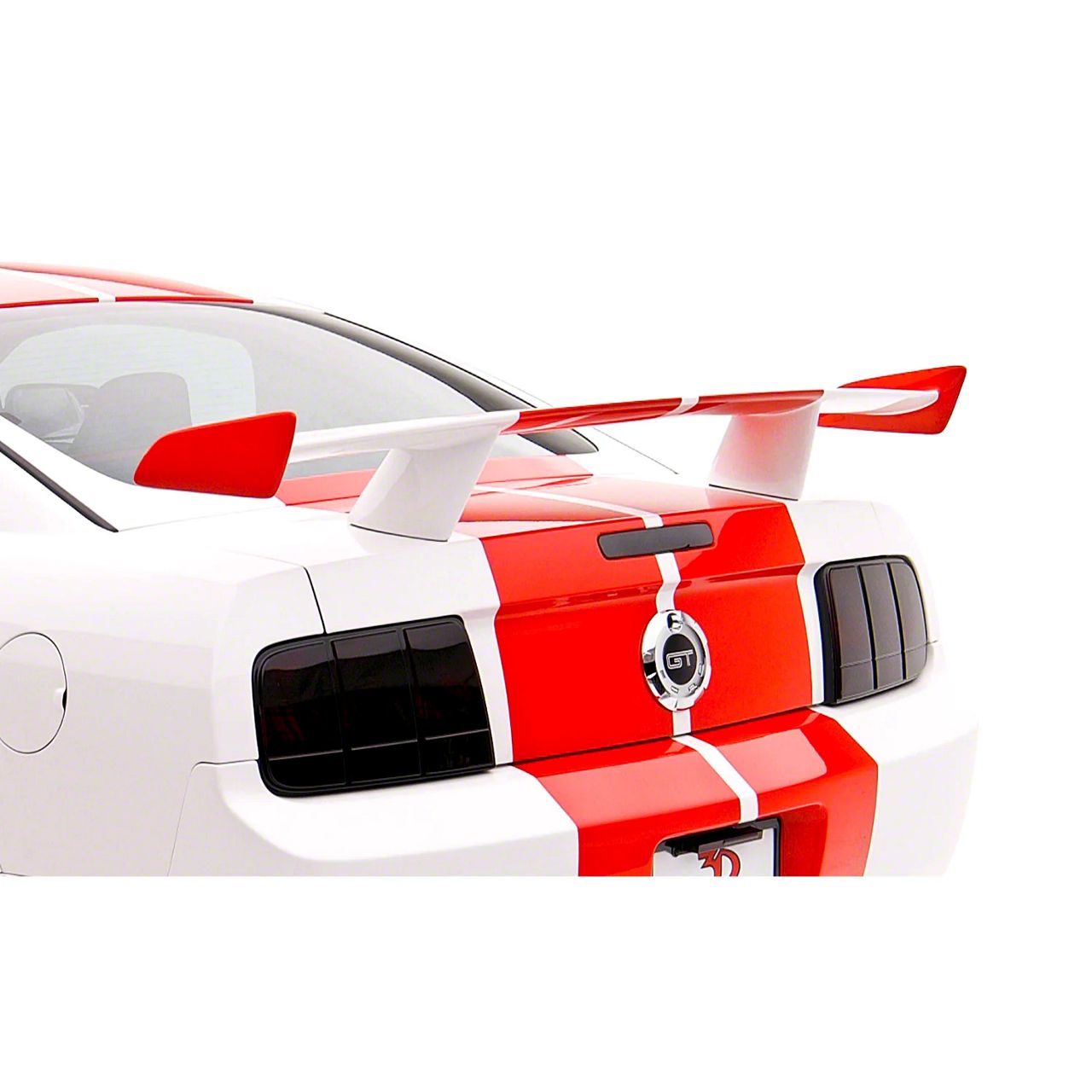 Mustang Boy Racer Rear Spoiler; Unpainted (05-09 Mustang) - Free Shipping