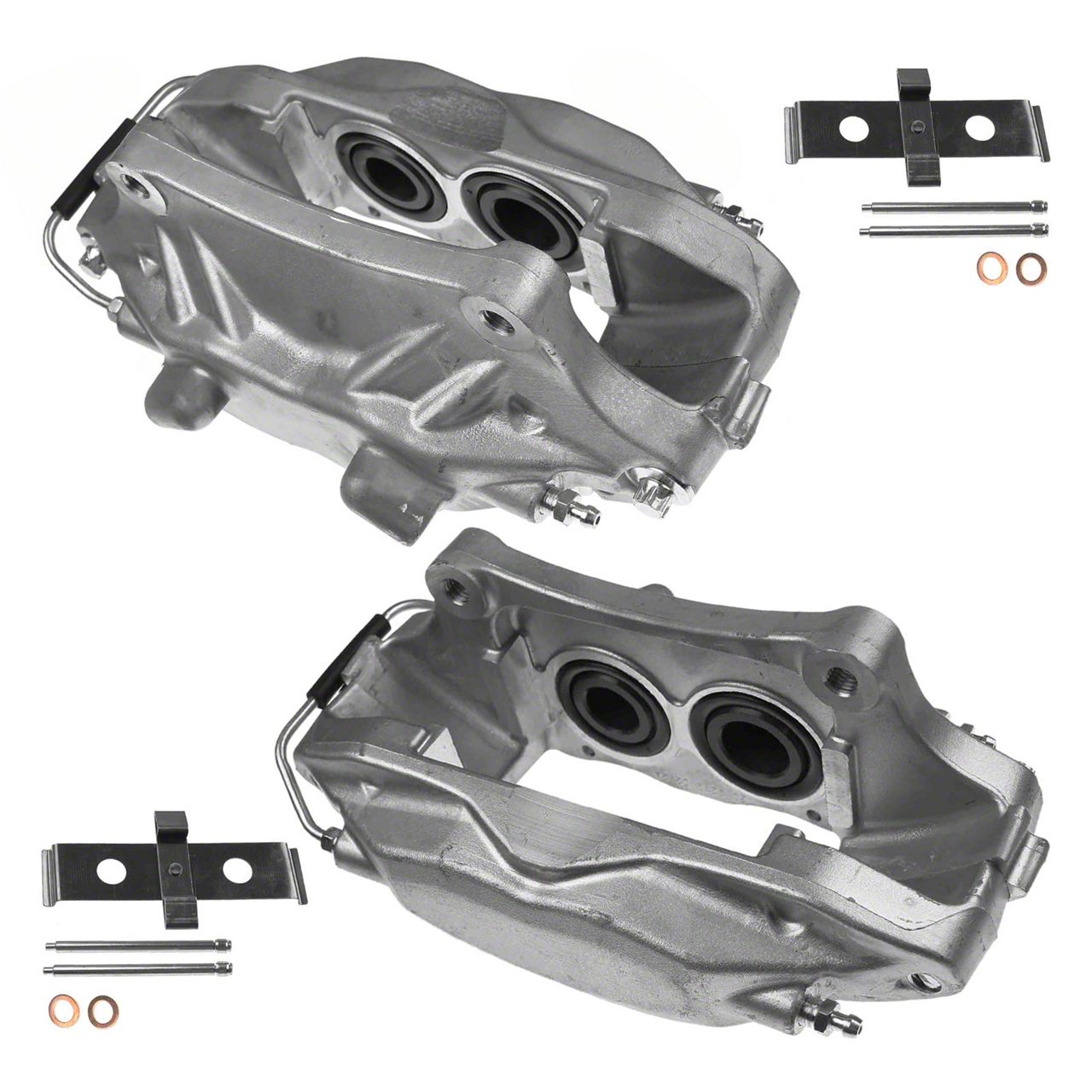 Mustang Brake Calipers; Front (11-14 Mustang GT w/ Performance Pack; 12 ...
