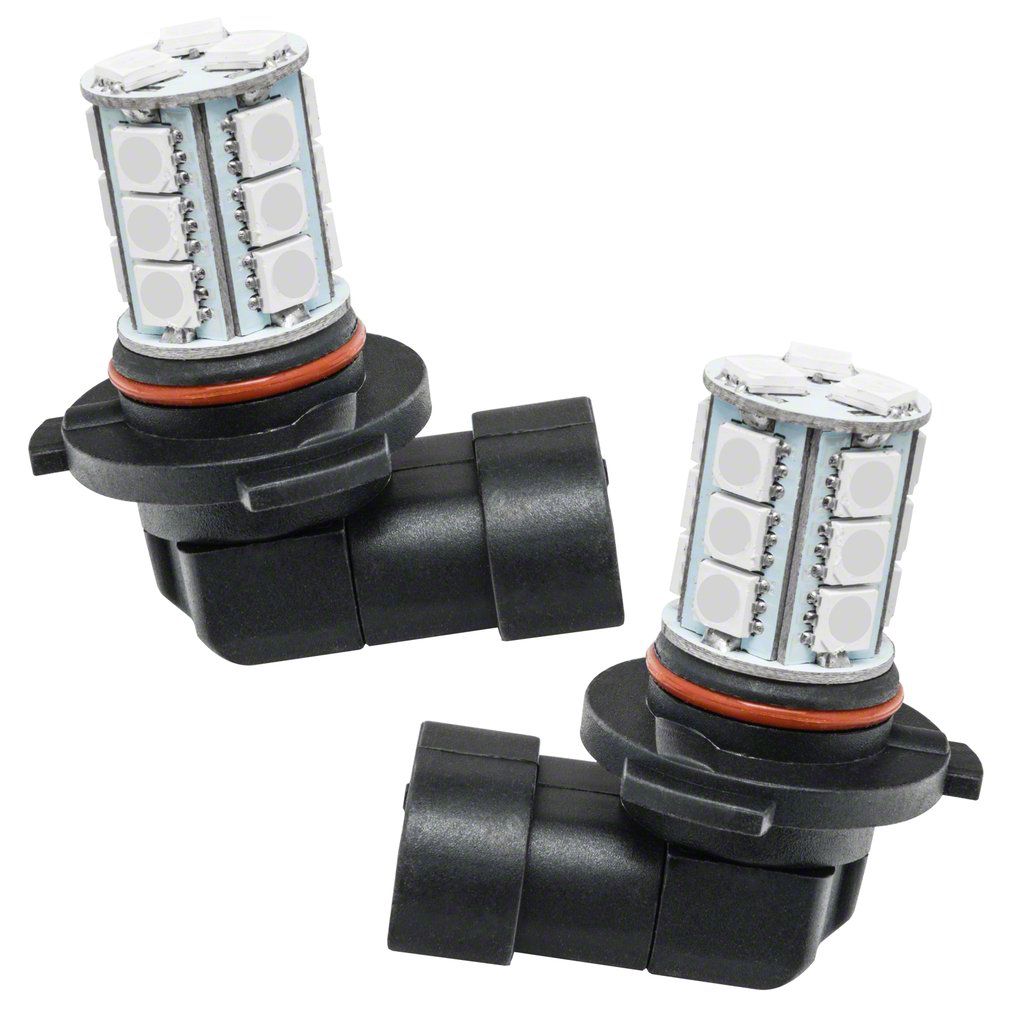 Oracle Mustang H10 / 9145 18-LED Bulbs; Amber, Pair 3601-005