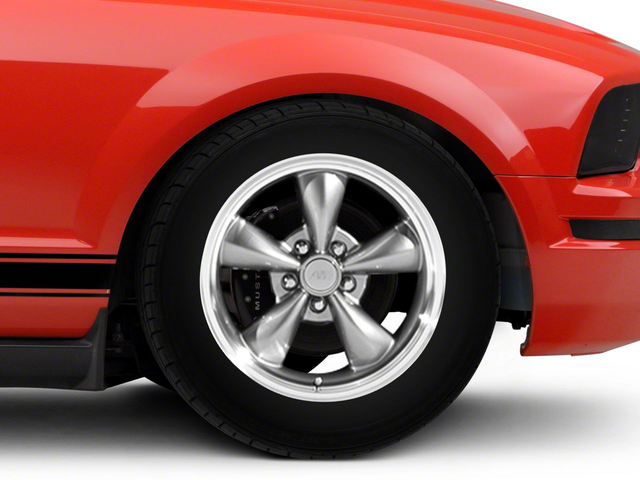 Mustang 17x8 Bullitt Wheel & Lionhart All-Season LH-503 Tire Package ...