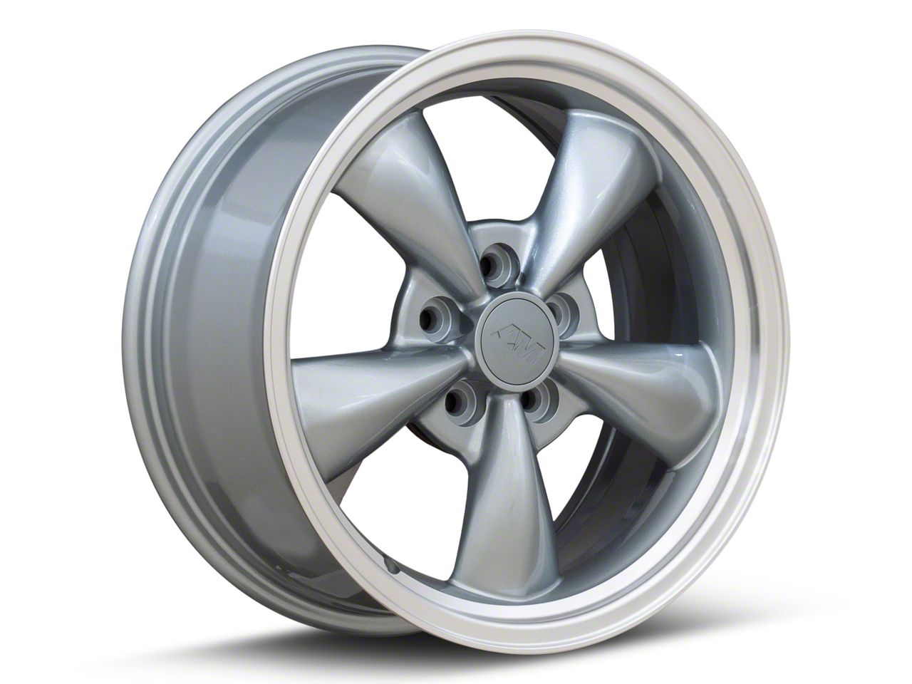 Mustang Bullitt Anthracite Wheel; 18x8; 30mm Offset (99-04 Mustang ...