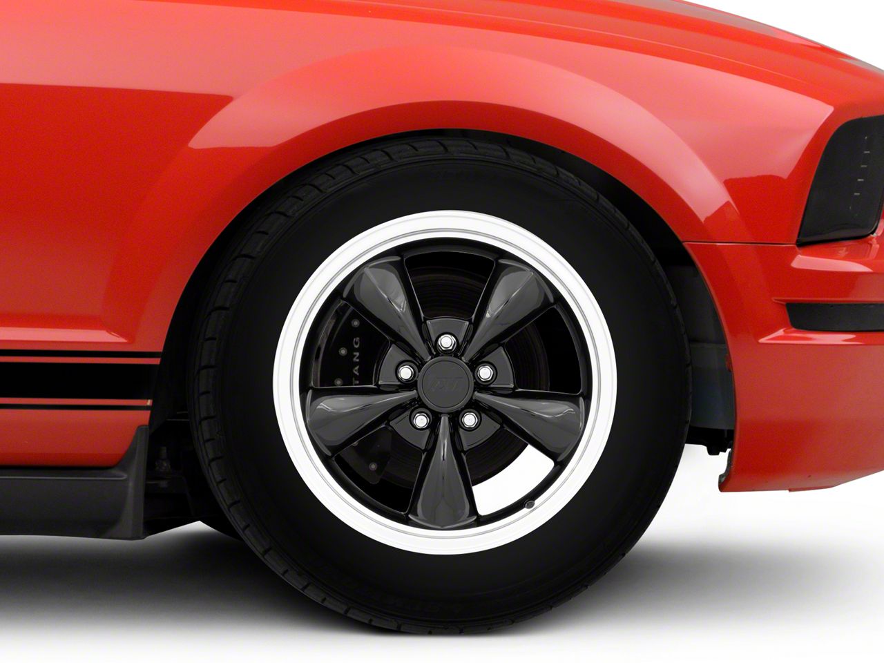 Mustang 17x8 Bullitt Wheel & Lionhart All-Season LH-503 Tire Package ...