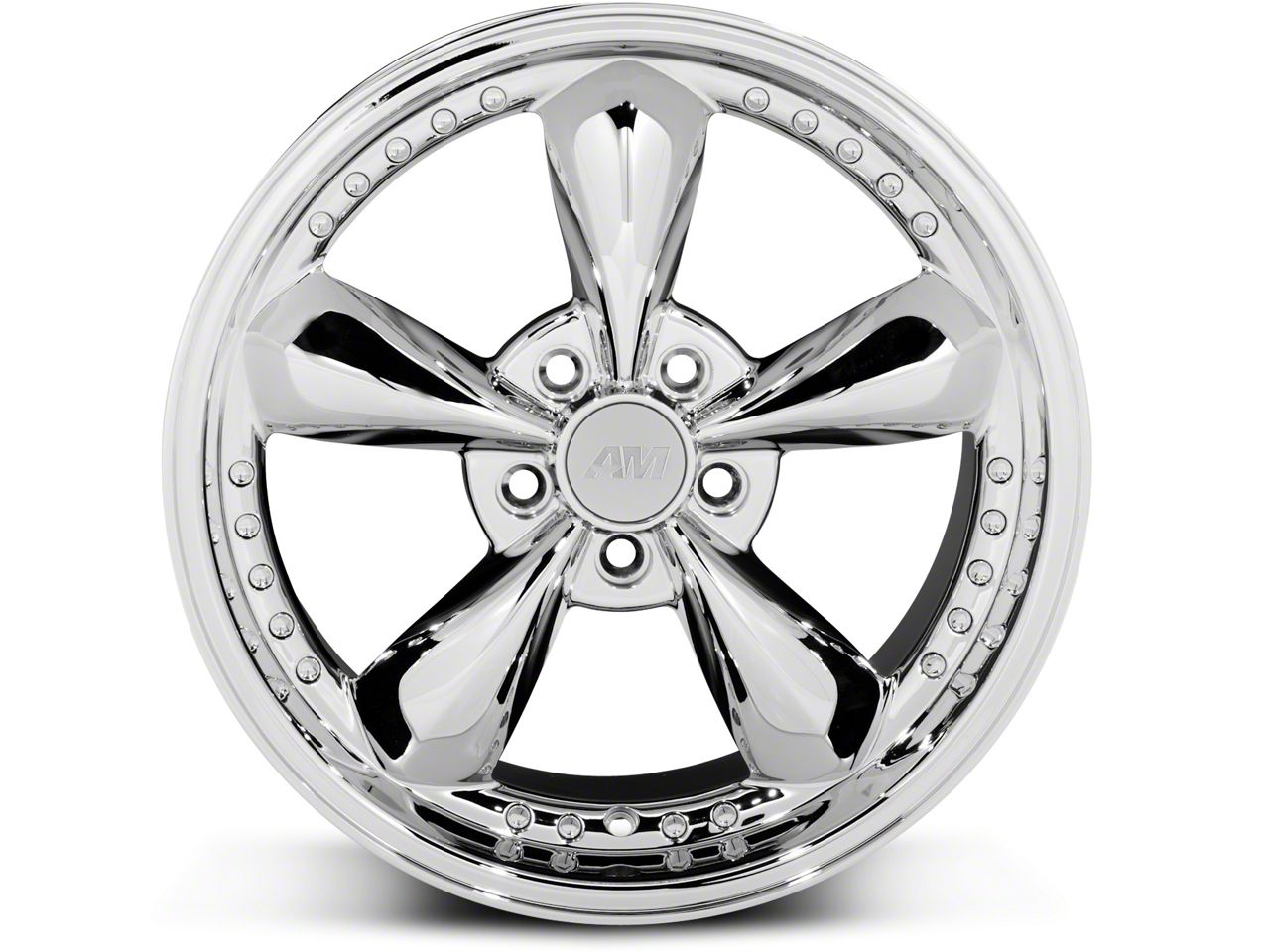 Mustang 18x9 Bullitt Motorsport Wheel & Mickey Thompson Street Comp ...