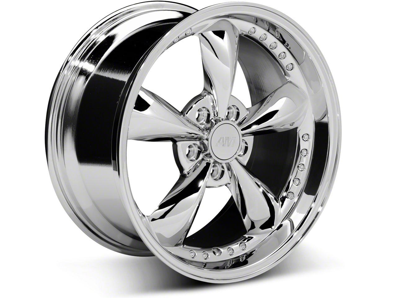 Mustang 18x9 Bullitt Motorsport Wheel & Mickey Thompson Street Comp ...