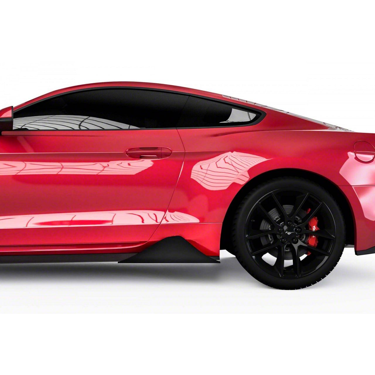 Mustang Centa Pro Style Rocker Panel Winglets; Urban Camo Vinyl (15-23 ...