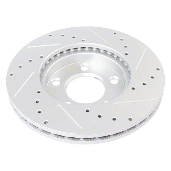 Mustang Ceramic Performance Brake Rotor and Pad Kit; Front and Rear (94 ...