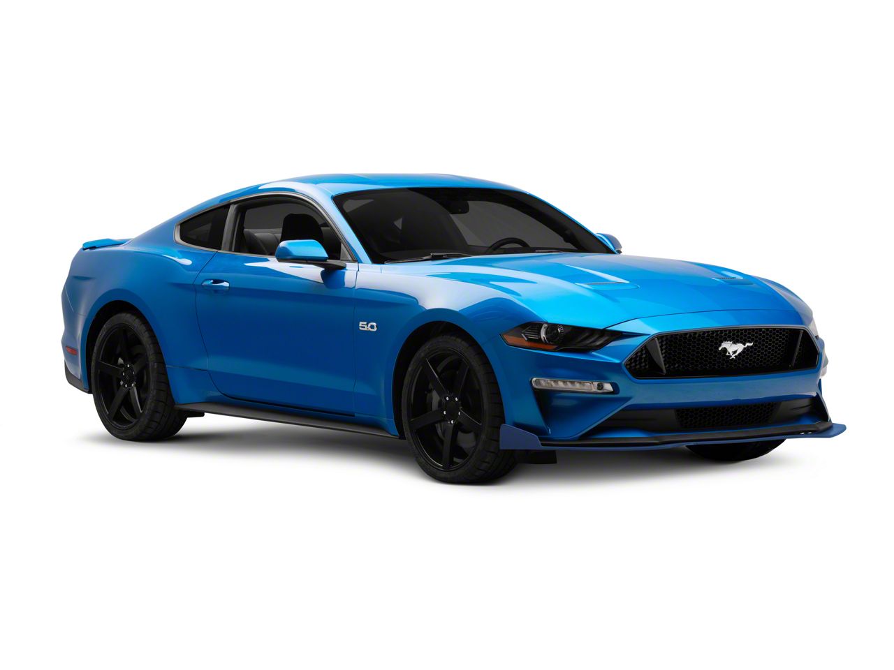 Mustang Chin Spoiler; Unpainted (18-23 Mustang GT w/o Performance Pack ...