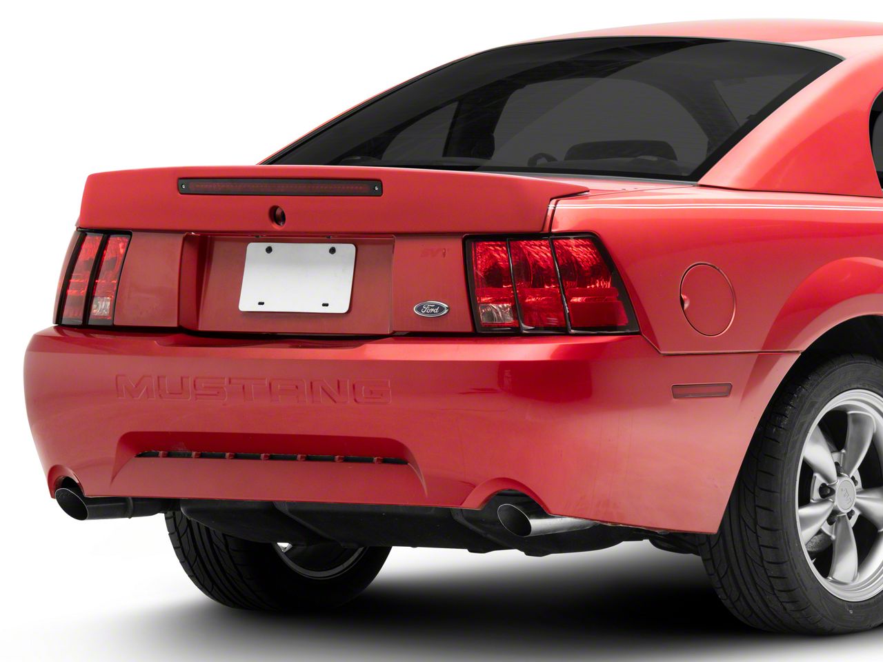 Mustang Cobra Style Rear Spoiler with with Brake Light Insert ...
