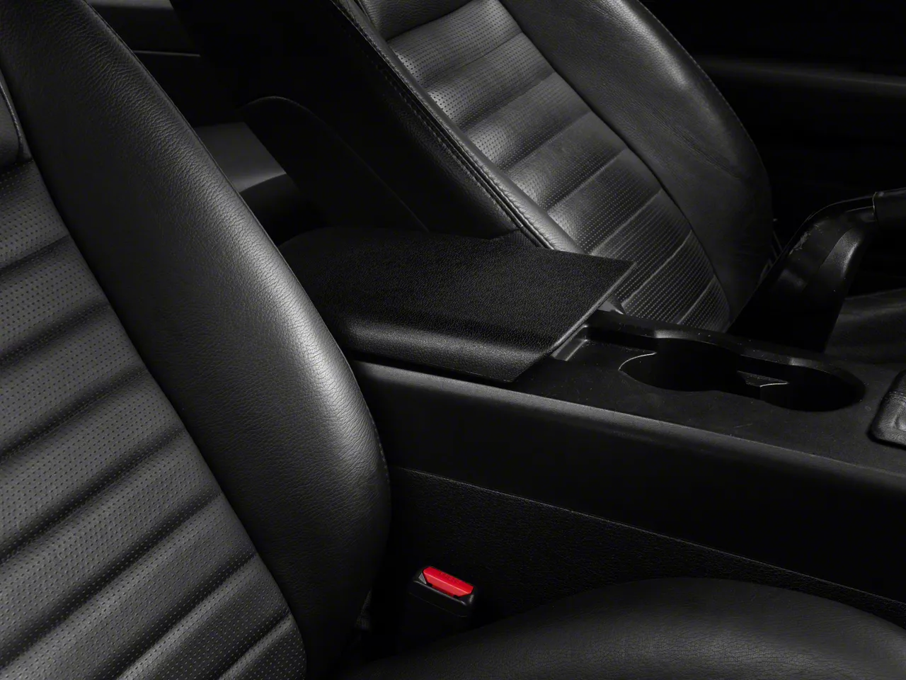 2005 mustang center console lid store