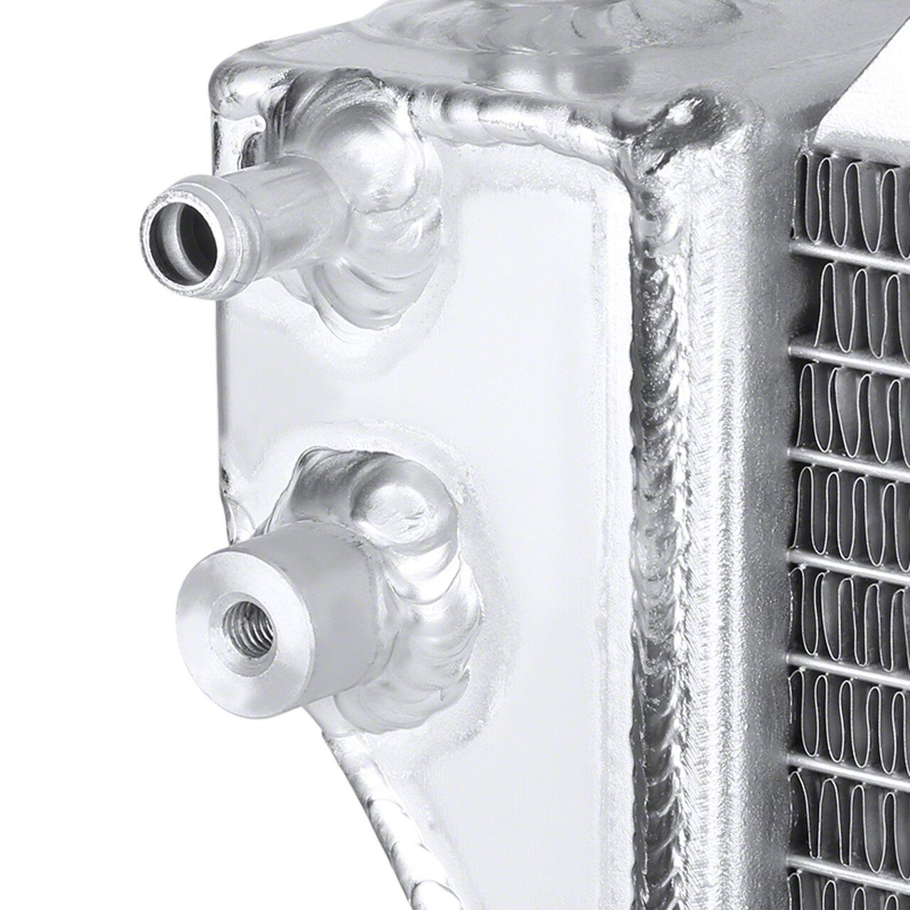 Mustang Aluminum Performance Radiator; 3-Row (05-14 Mustang w/ Manual ...