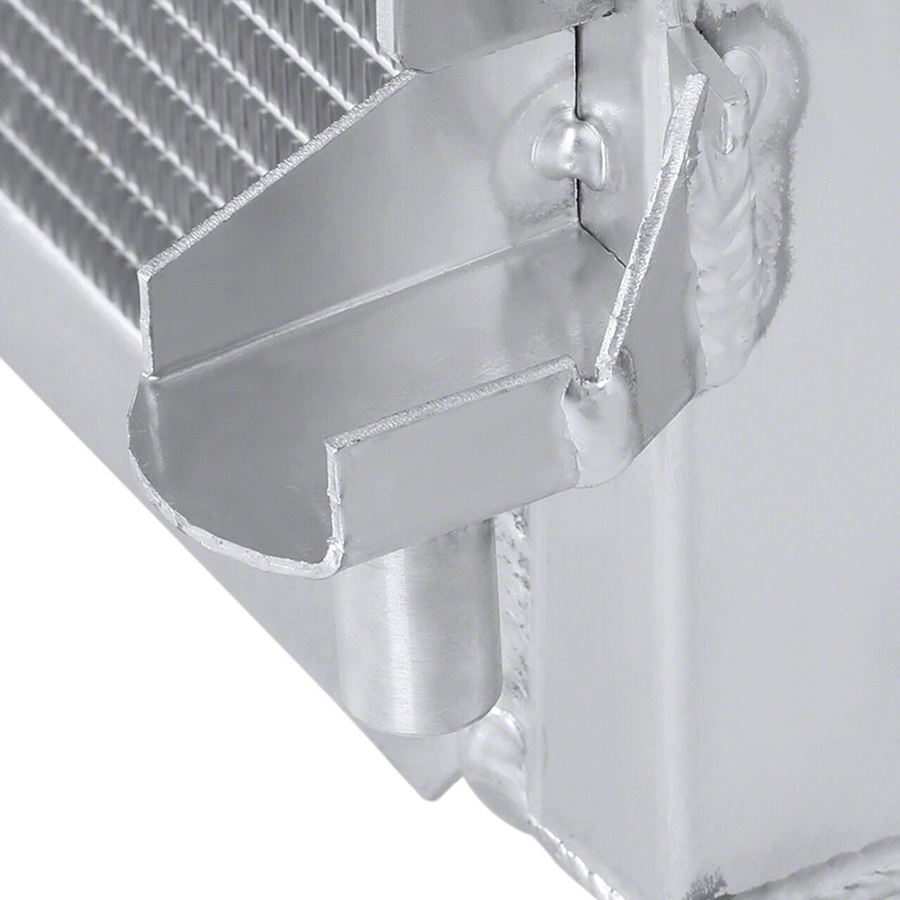 Mustang Aluminum Performance Radiator; 3-Row (05-14 Mustang w/ Manual ...