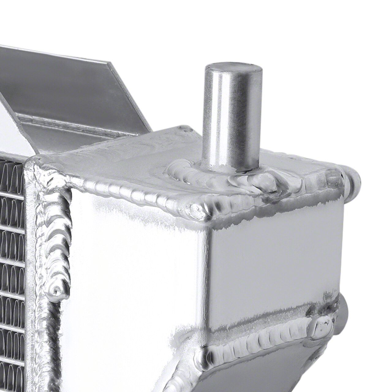 Mustang Aluminum Performance Radiator; 3-Row (05-14 Mustang w/ Manual ...