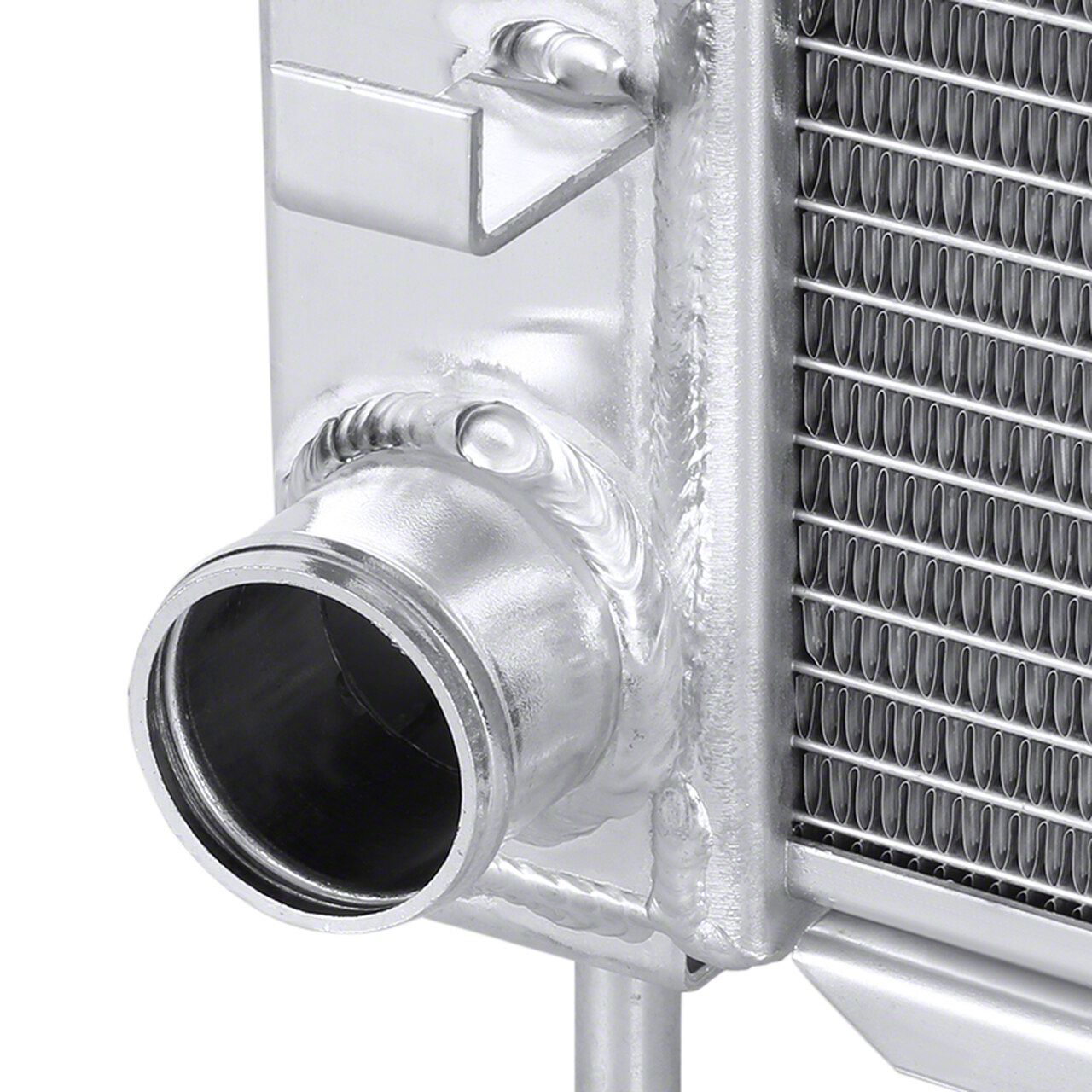 Mustang Cooling Racing Radiator; 3-Row Core (94-95 Mustang w/ Manual ...