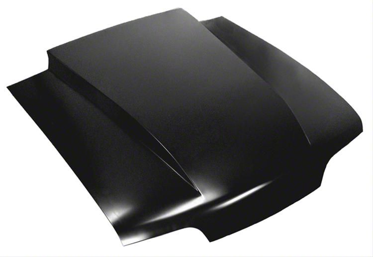 Mustang Cowl Induction Style Hood; Unpainted (87-93 Mustang) - Free ...