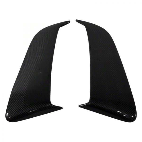 Mustang CVX Side Scoops; Carbon Fiber (15-23 Mustang) - Free Shipping