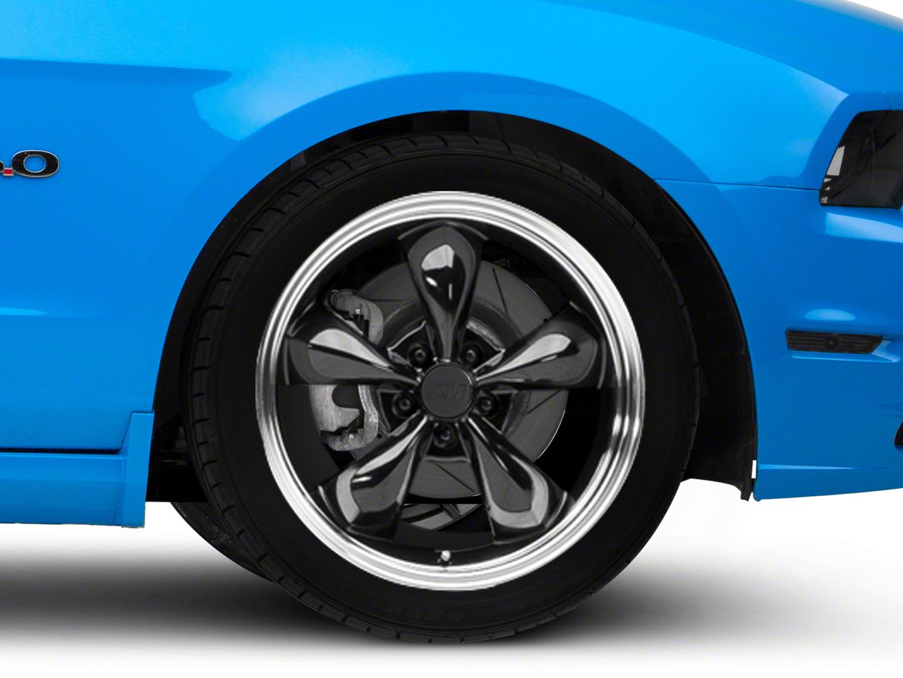 Mustang 19x8.5 Bullitt Wheel & Lionhart All-Season LH-Five Tire Package ...