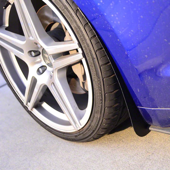 Mustang Deluxe Rock Guards; Front and Rear (15-23 Mustang GT, EcoBoost ...