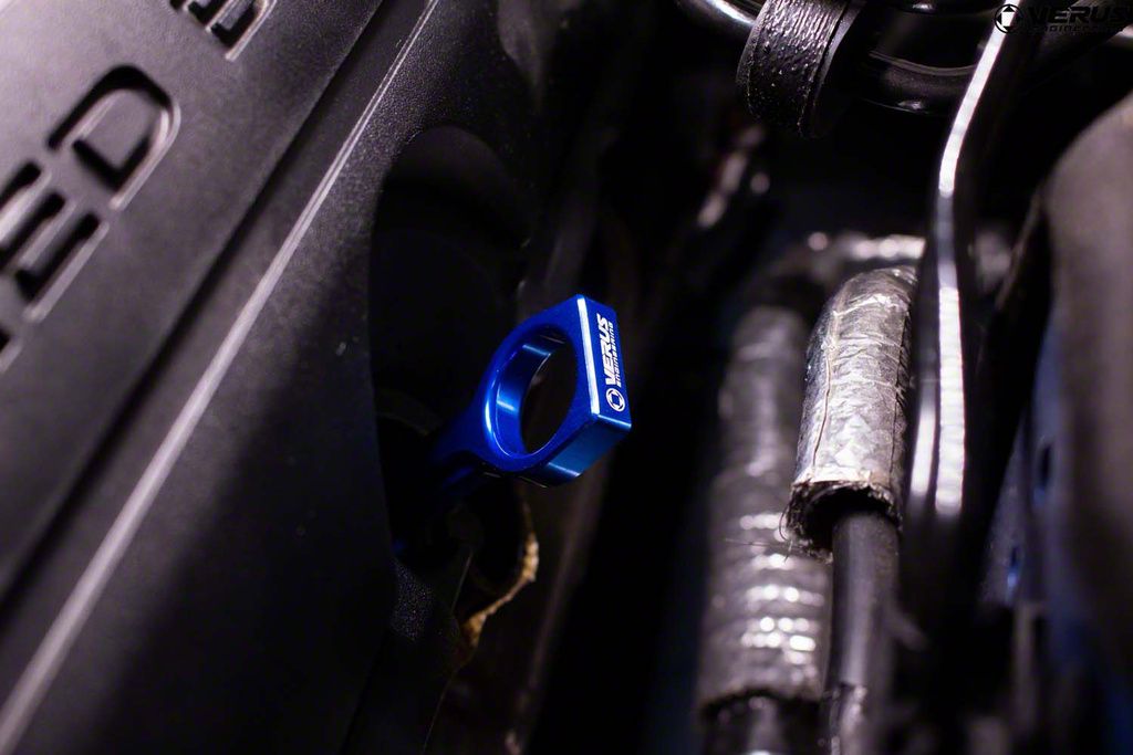 Mustang Dipstick Handle; Black (15-23 Mustang) - Free Shipping