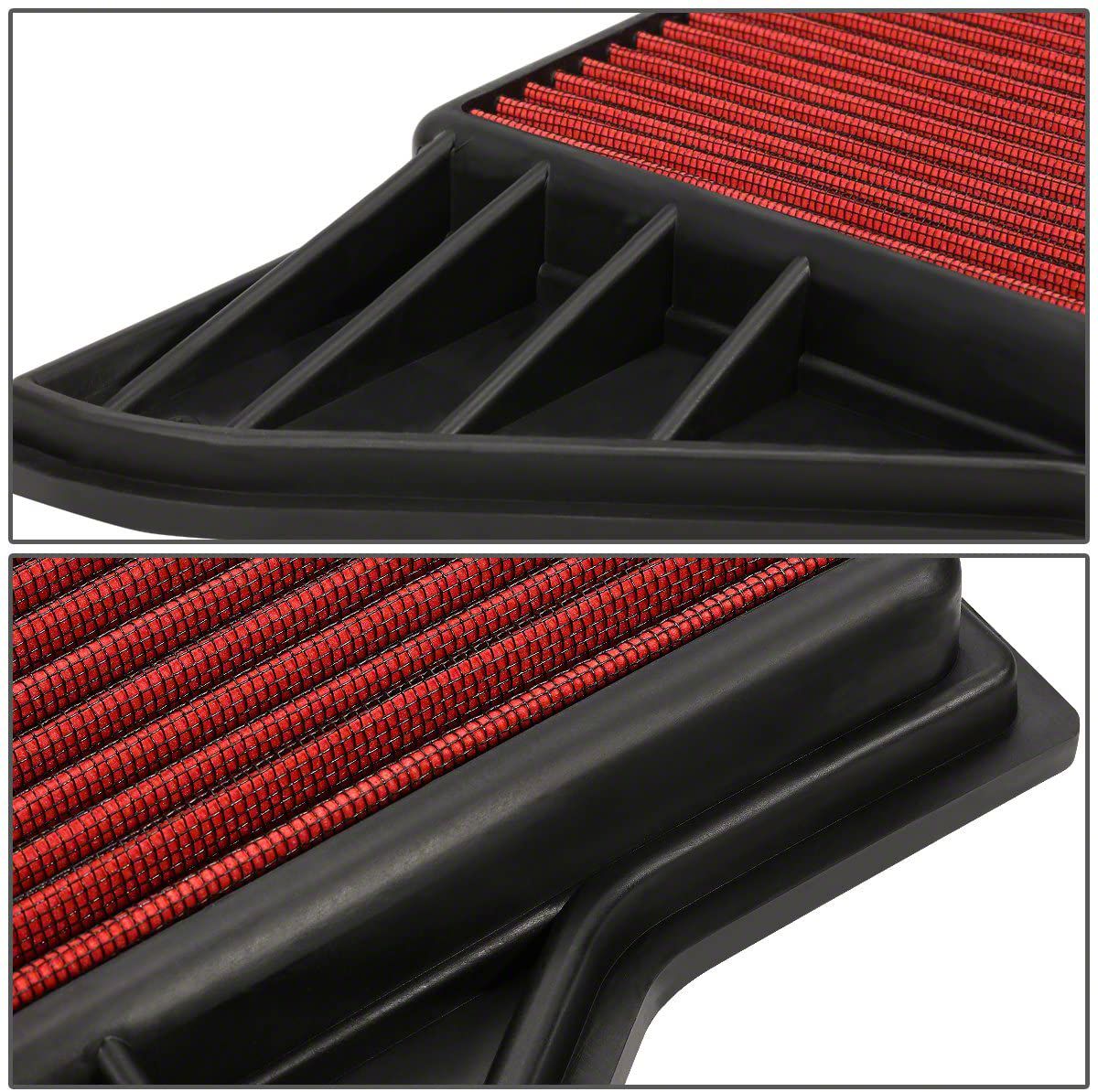Mustang Drop-In High Flow Air Filter (11-14 Mustang V6; 10-14 Mustang ...