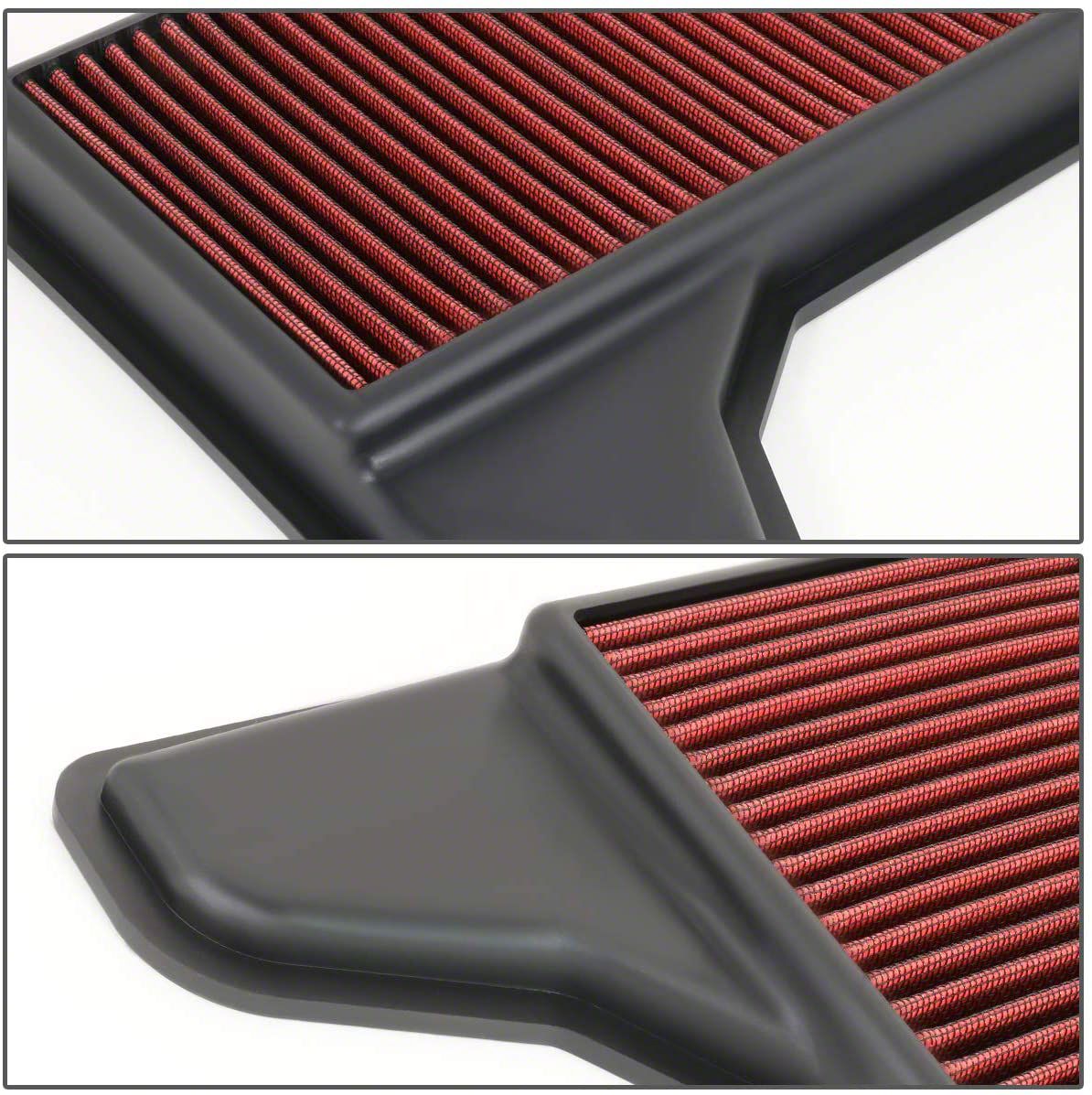 Mustang Drop-In High Flow Air Filter (15-23 Mustang GT, EcoBoost, V6 ...