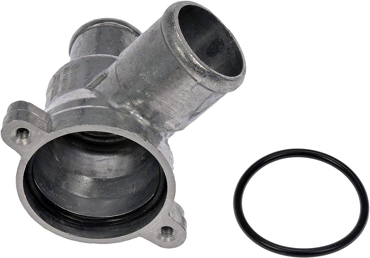 Mustang Engine Coolant Thermostat Housing (96-04 4.6L Mustang) - Free ...