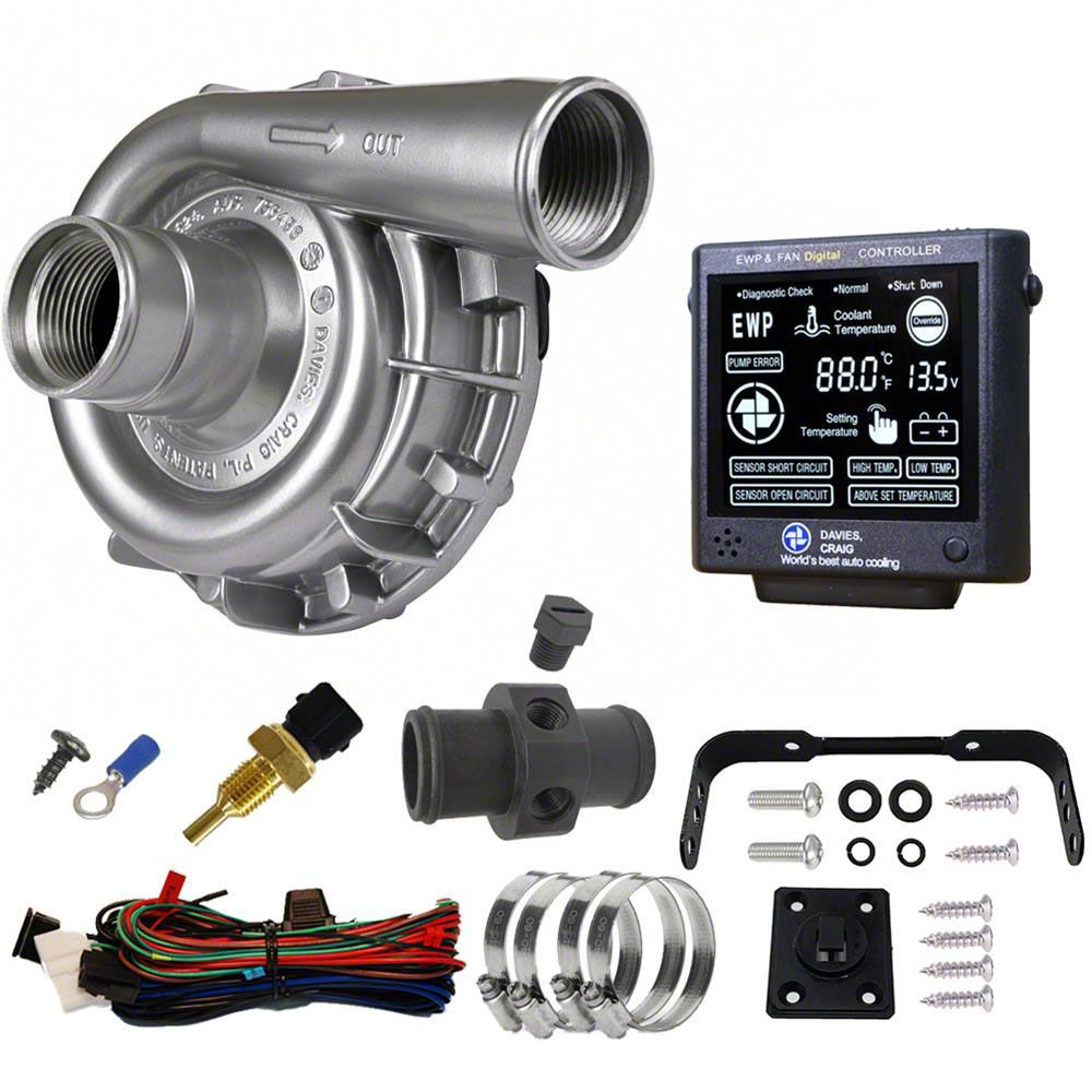 Davies Craig Mustang EWP115 Alloy Remote Electric Water Pump and ...