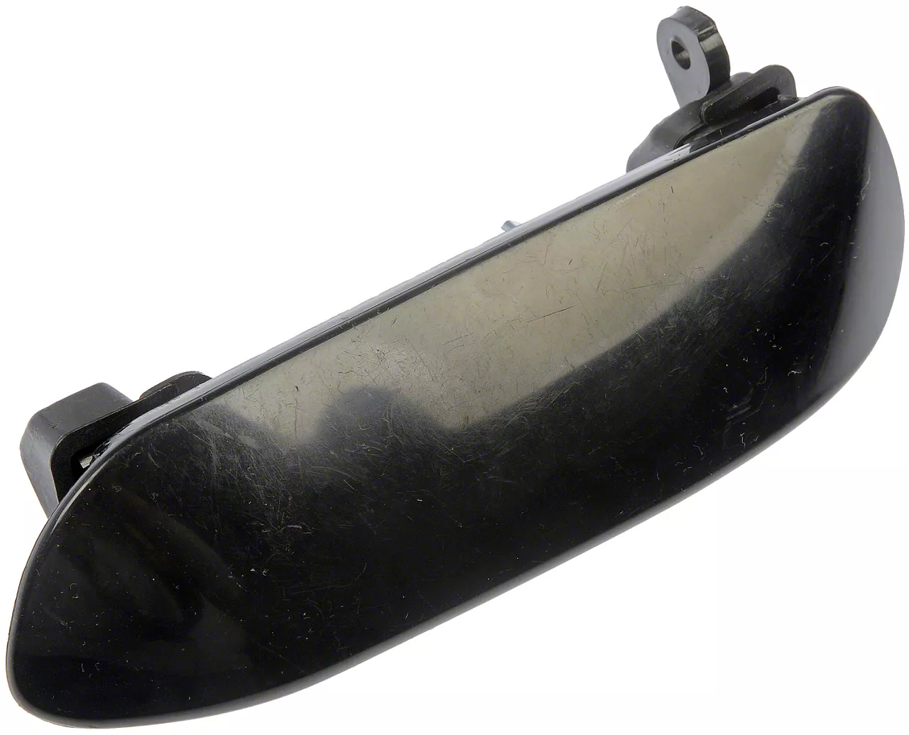 Mustang Exterior Door Handle; Smooth Black; Driver Side (99-04 Mustang ...