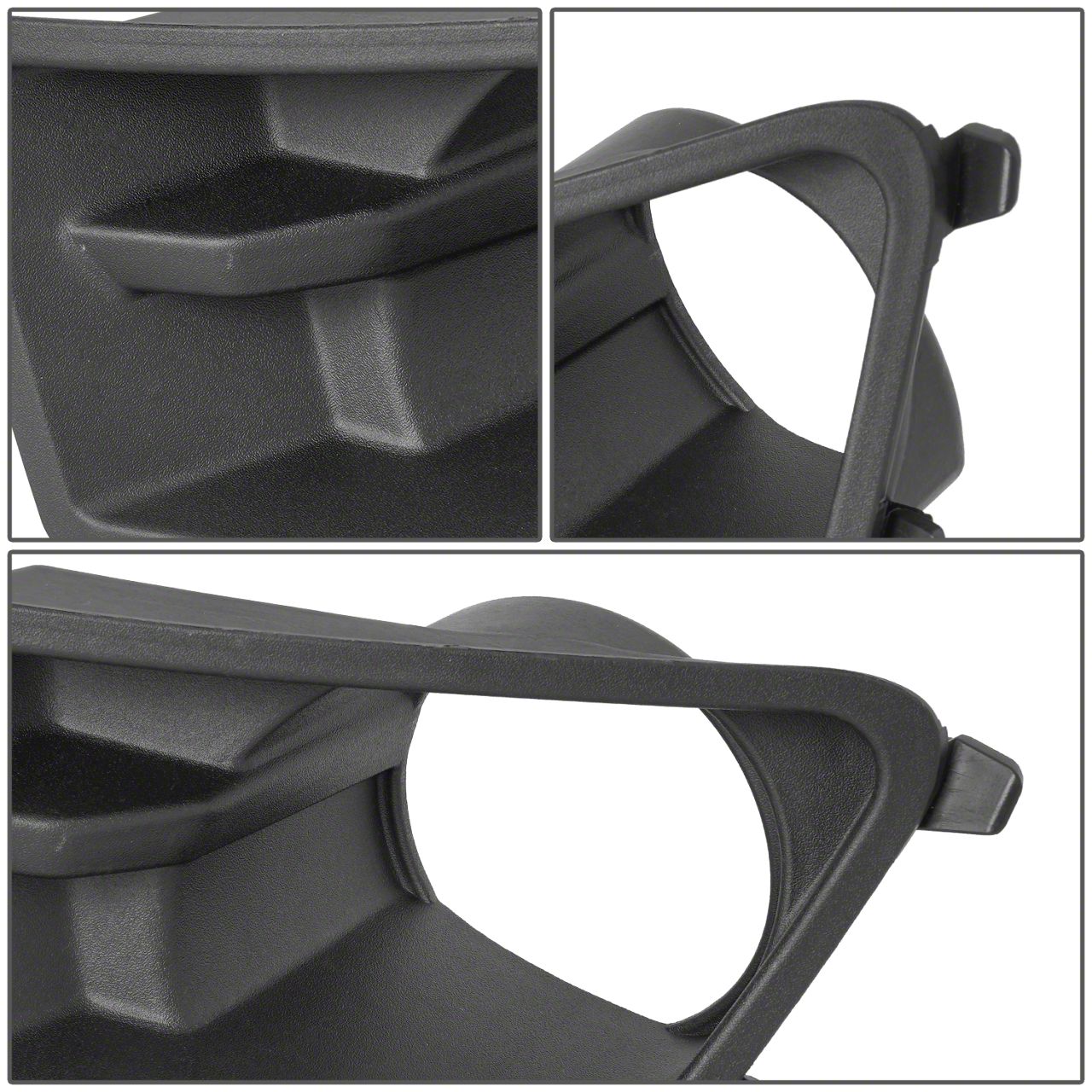 Mustang Fog Light Bezel; Passenger Side (10-12 Mustang V6) - Free Shipping