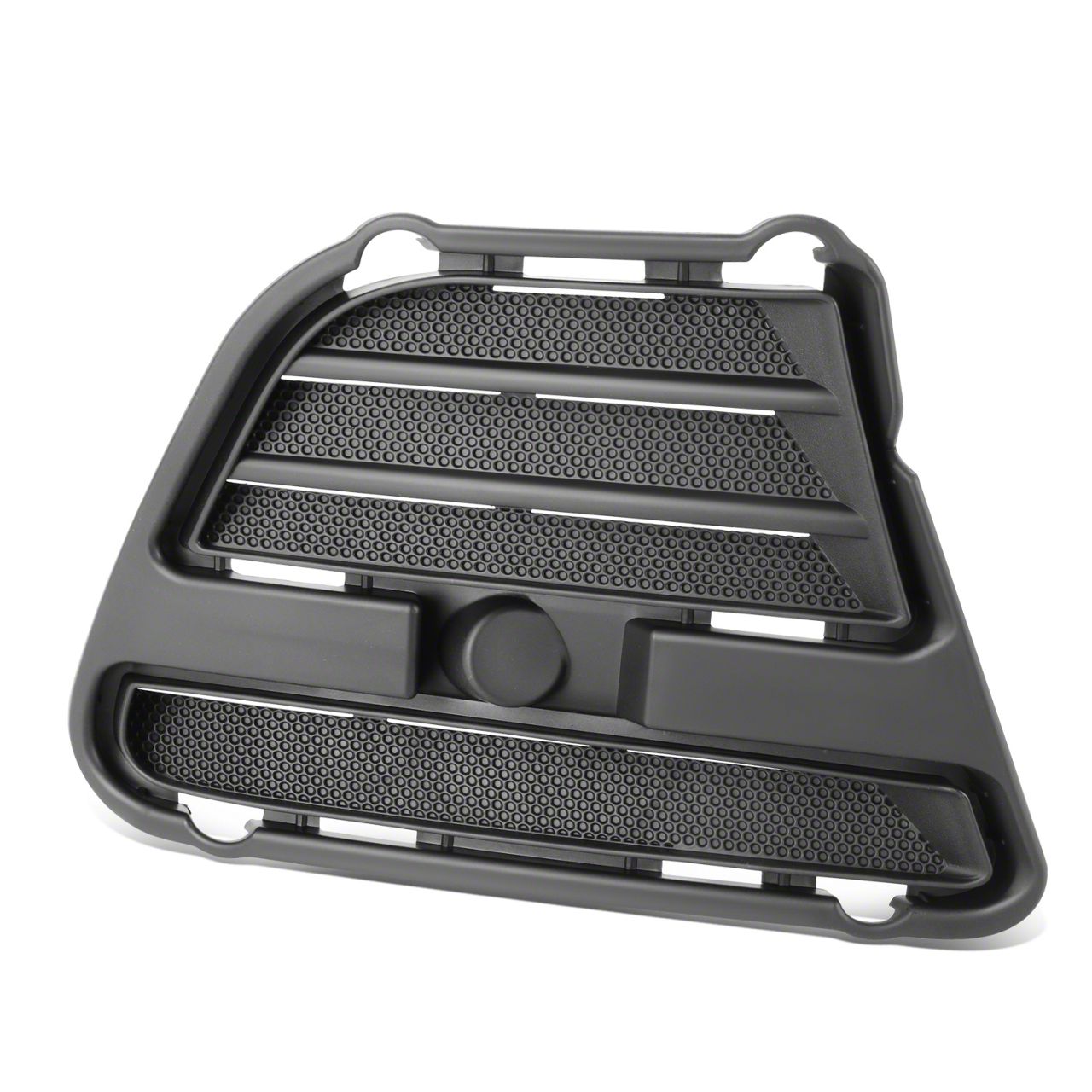 Mustang Fog Light Cover; Black; Passenger Side (13-14 Mustang w/o Fog ...