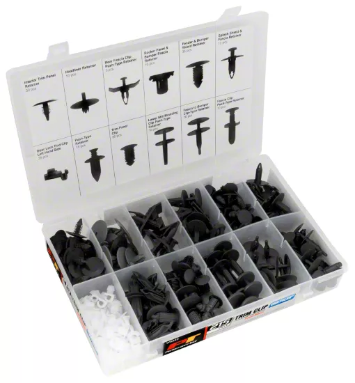 Universal AM Ford Trim Clip Assortment; 415-Piece Set - Free Shipping