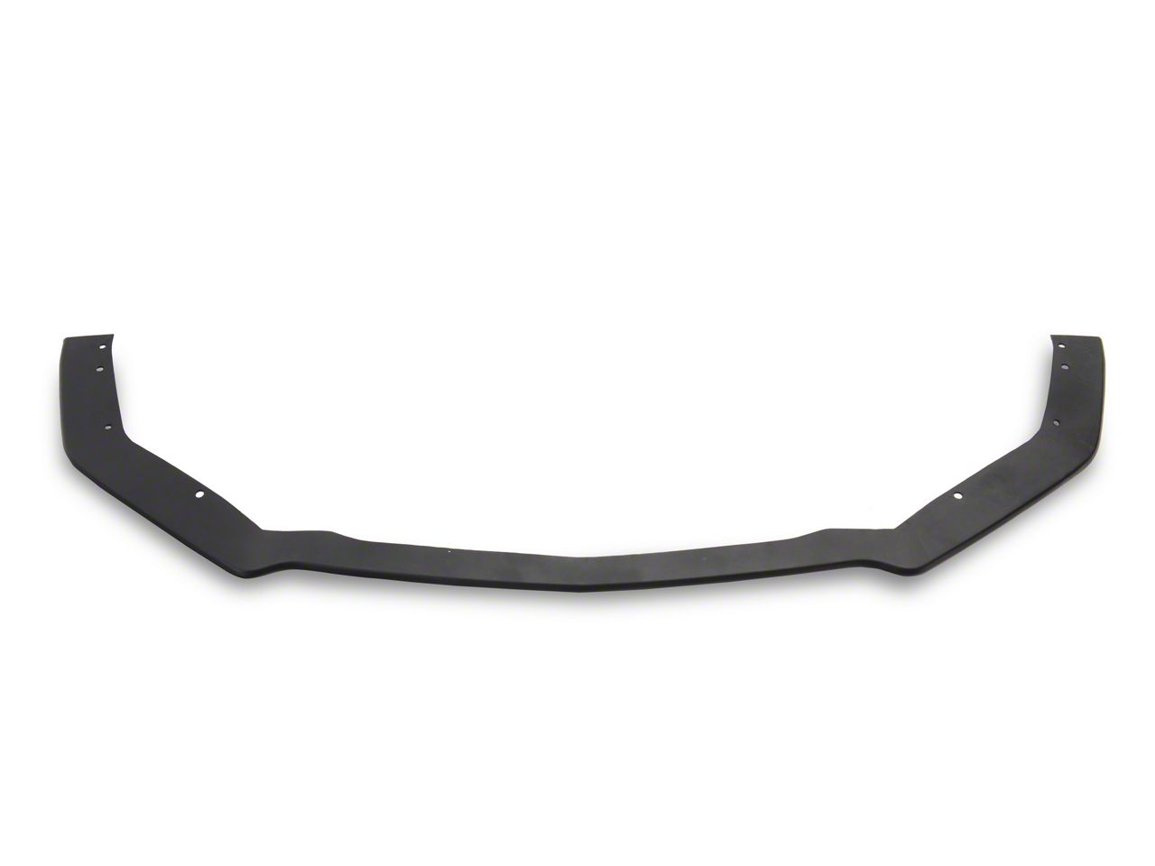 Mustang Replacement Front Bumper Chin Spoiler; Carbon Black (18-23 ...