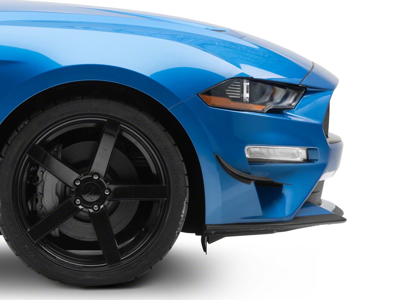 Mustang Front Bumper Dive Plane Canards (18-23 Mustang GT) - Free Shipping