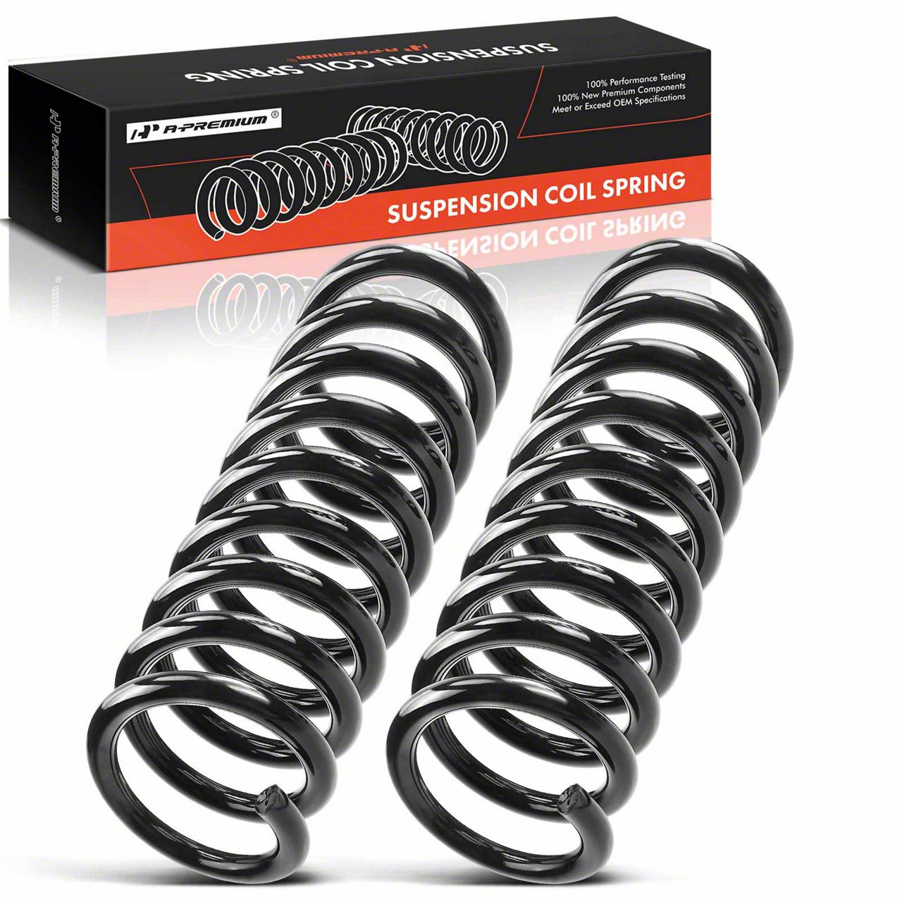 Mustang Front Coil Springs (81-84 Mustang w/o A/C) - Free Shipping