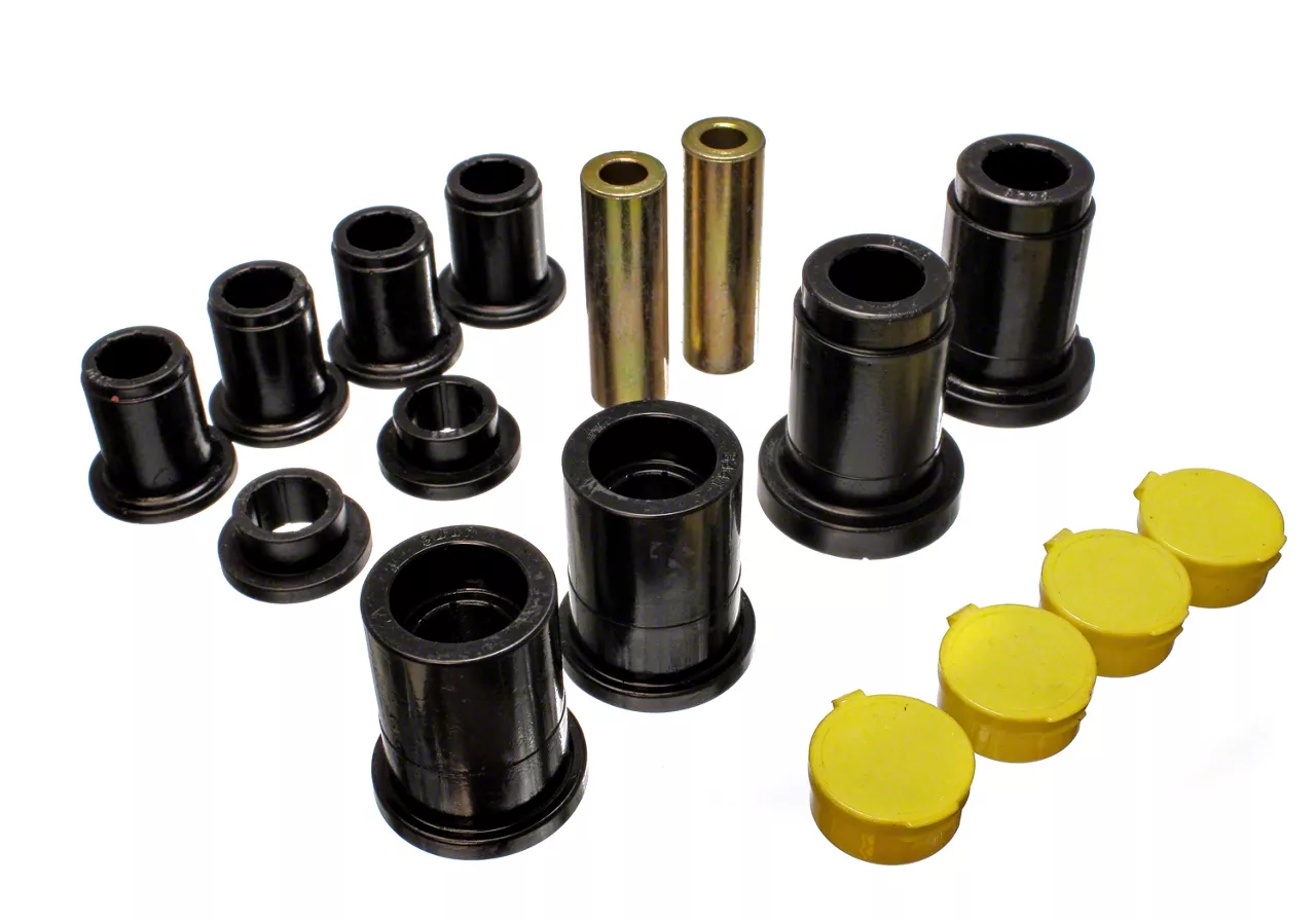 Mustang Front Control Arm Bushings; Black (03-04 Mustang Mach 1) - Free ...