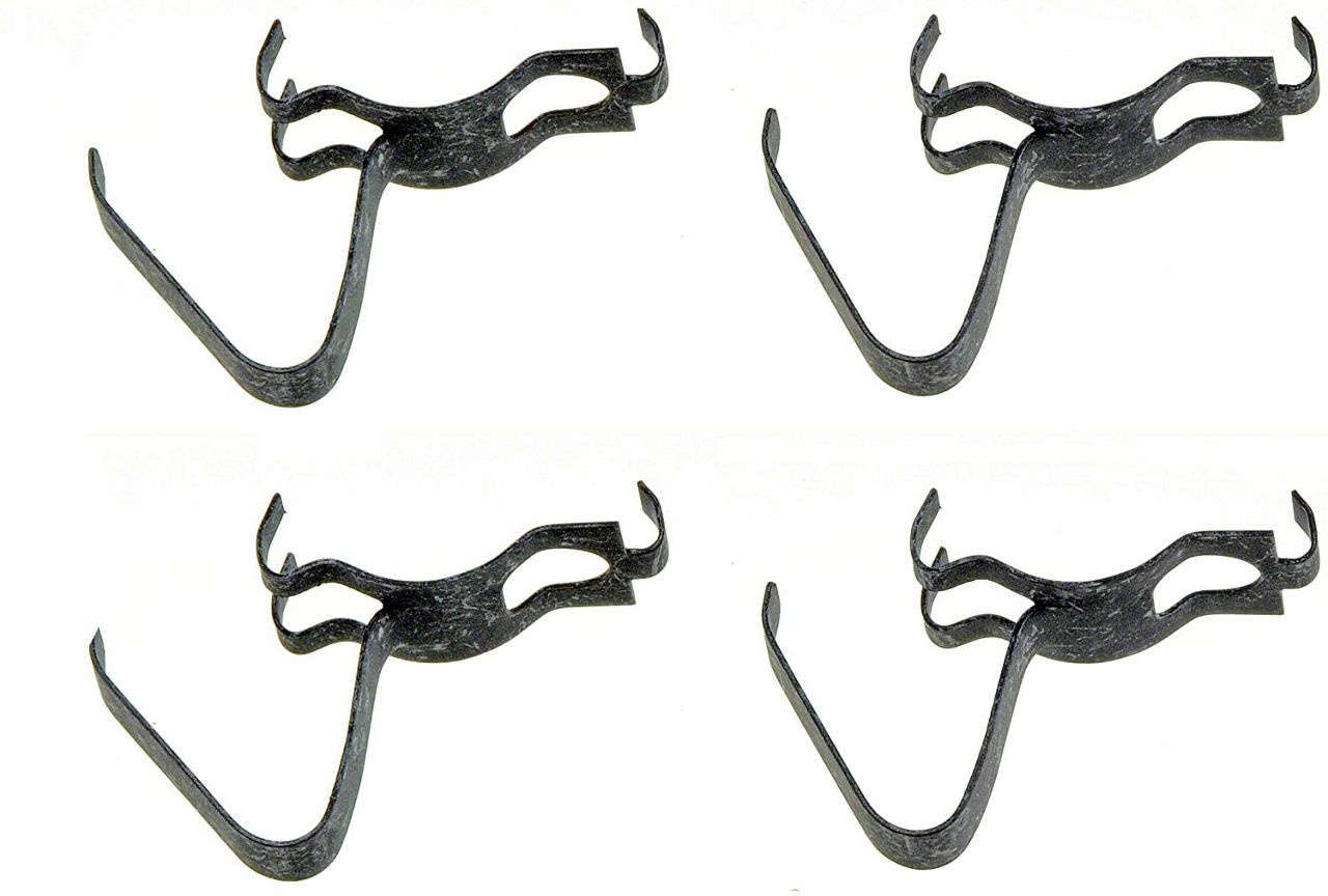 Mustang Front Disc Brake Anti-Rattle Clip (1979 5.0L Mustang; 80-81 4 ...